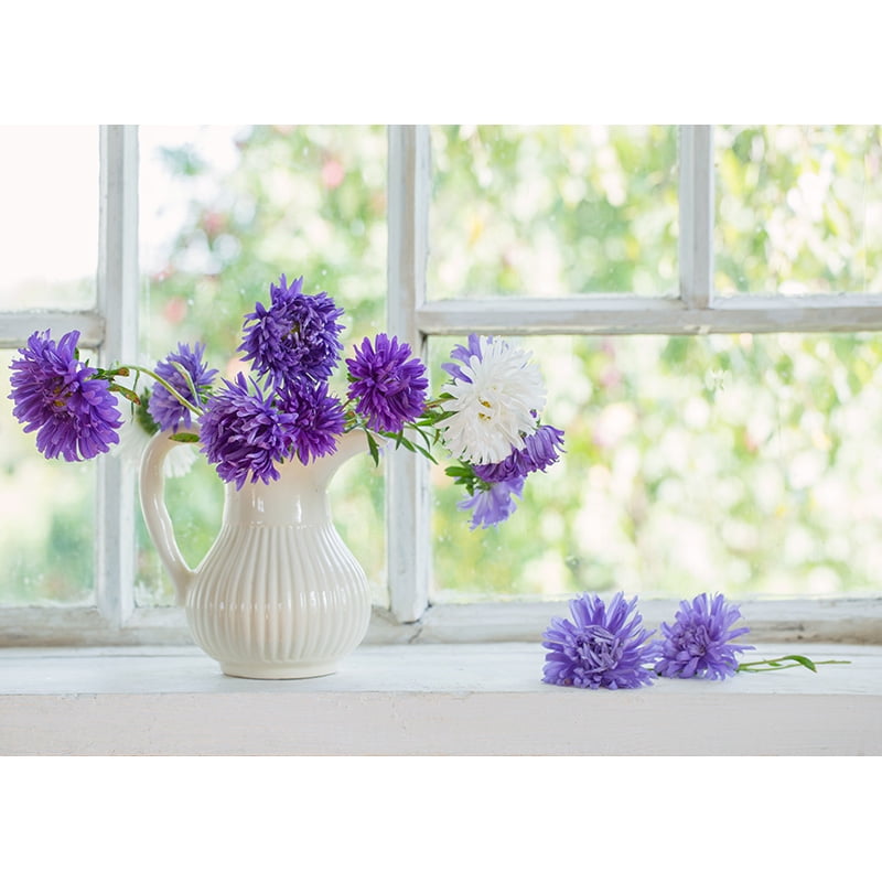 Vinyl Custom Photography Backdrops Props Flower Wood Planks Photo ...