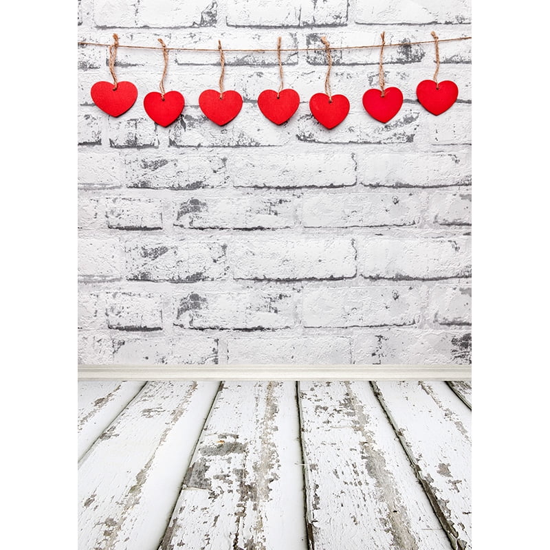 Vinyl Custom Photography Backdrops Wall And Wood Floor Flower Planks ...