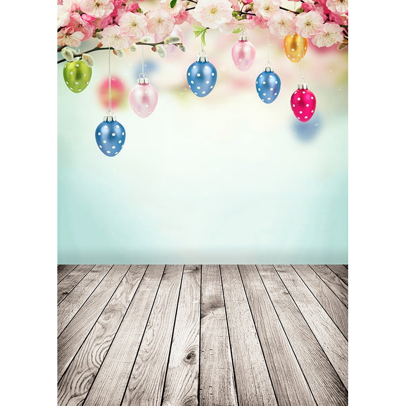 Vinyl Custom Photography Backdrops Wall And Wood Floor Flower Planks ...