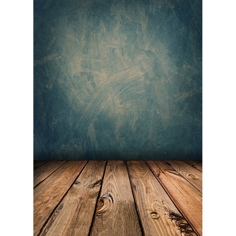 Vinyl Custom Photography Backdrops Wall And Wood Floor Flower Planks ...