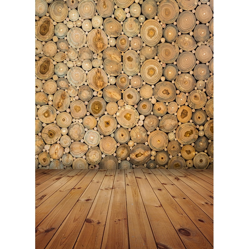 Vinyl Custom Photography Backdrops Wall And Wood Floor Flower Planks ...