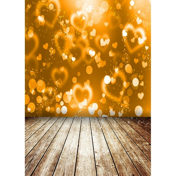 Vinyl Custom Photography Backdrops Wall And Wood Floor Flower Planks ...