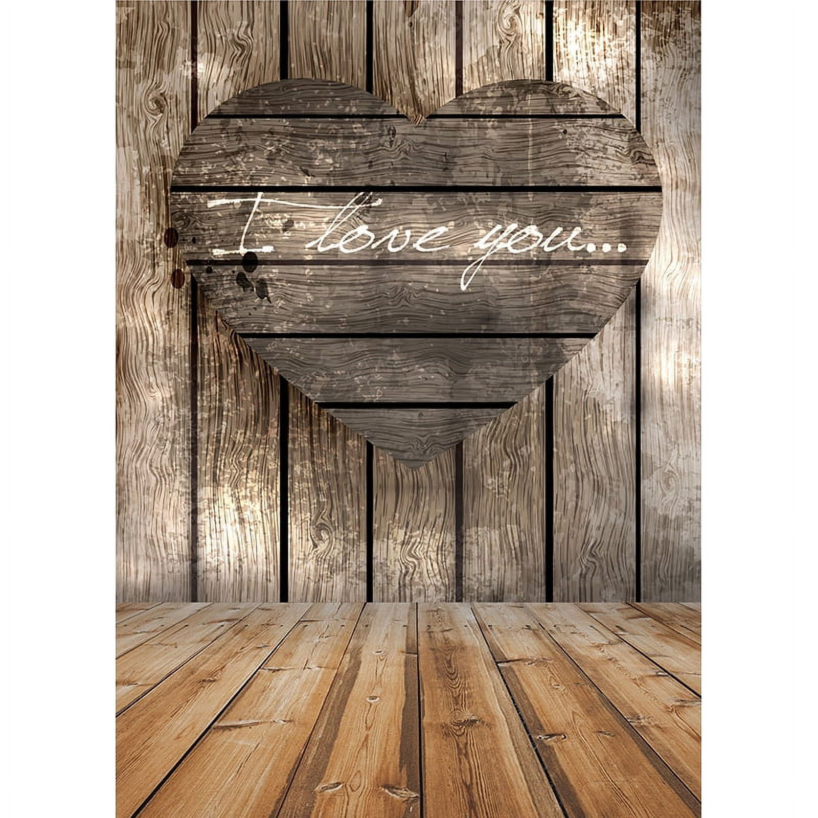 Vinyl Custom Photography Backdrops Wall And Wood Floor Flower Planks ...