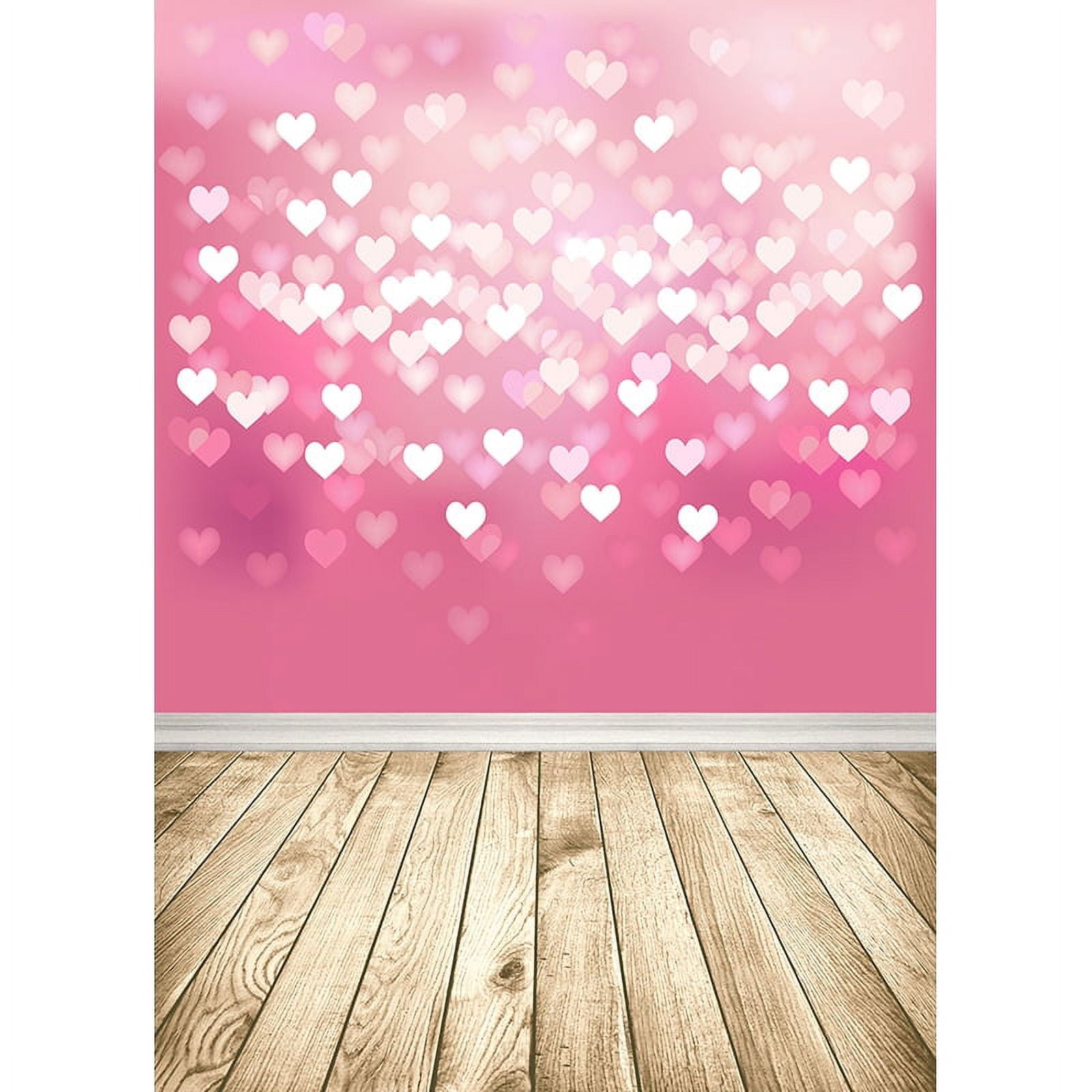 Vinyl Custom Photography Backdrops Wall And Wood Floor Flower Planks ...