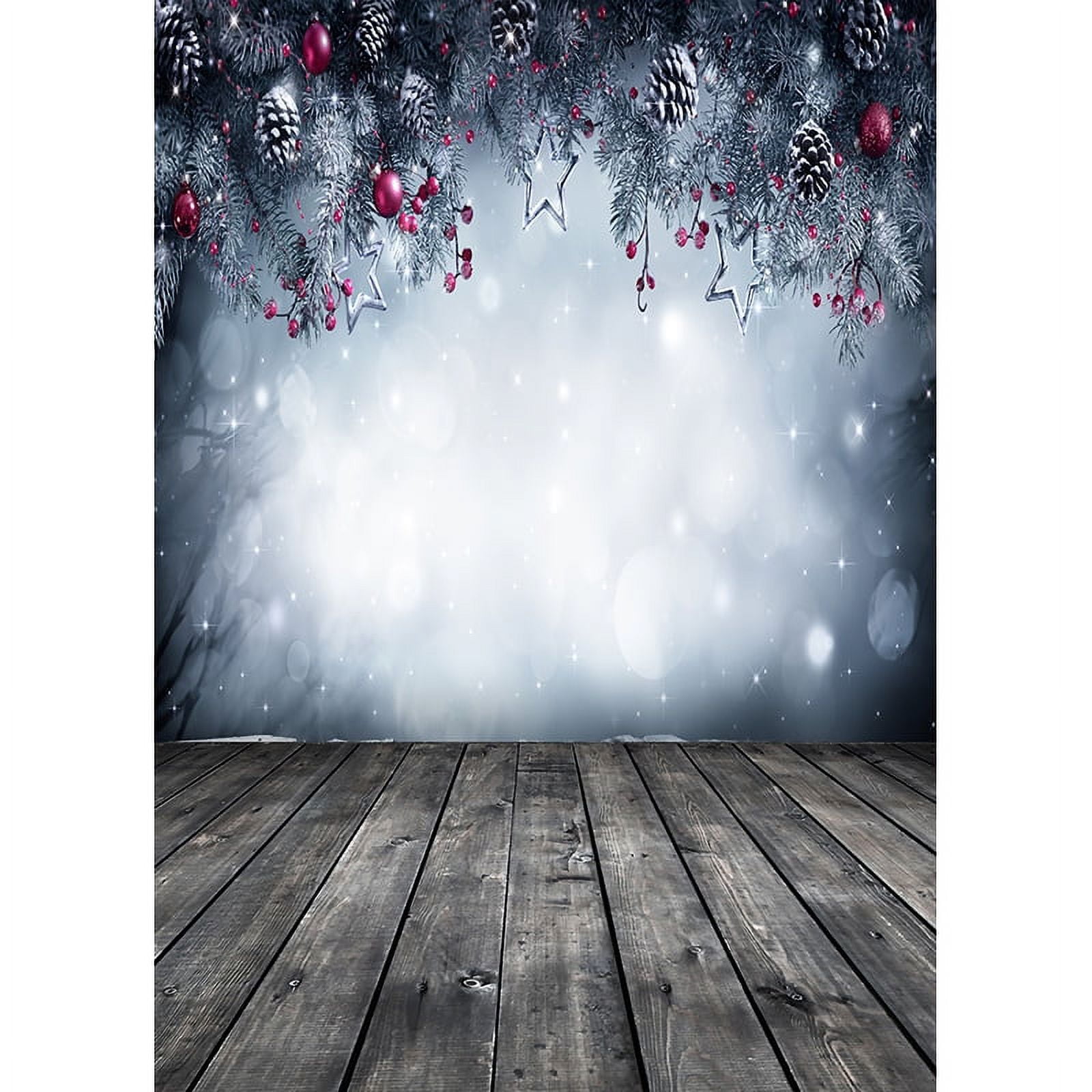 Vinyl Custom Photography Backdrops Wall And Wood Floor Flower Planks ...