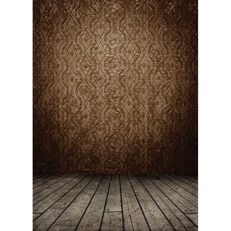 Vinyl Custom Photography Backdrops Wall And Wood Floor Flower Planks ...