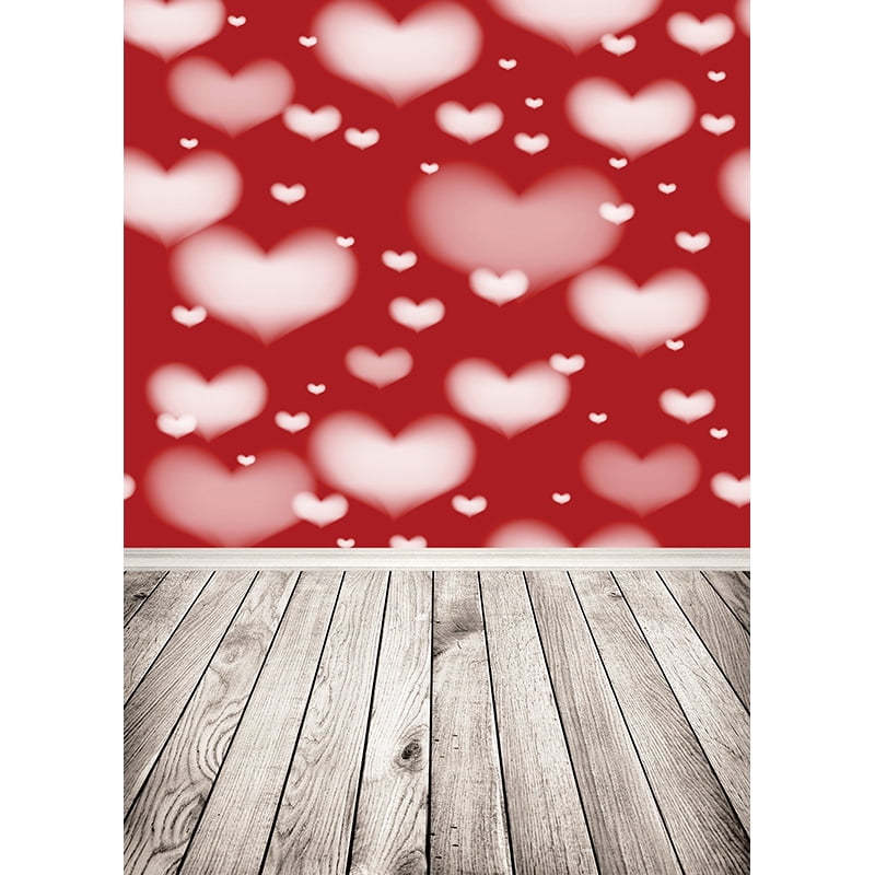 Vinyl Custom Photography Backdrops Wall And Wood Floor Flower Planks ...