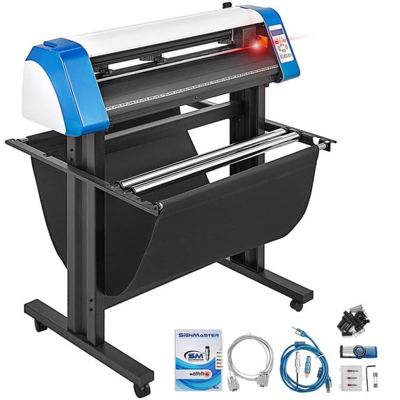 Vinyl Cutter 34 Inch Vinyl Cutter Machine Semi-Automatic DIY Vinyl ...