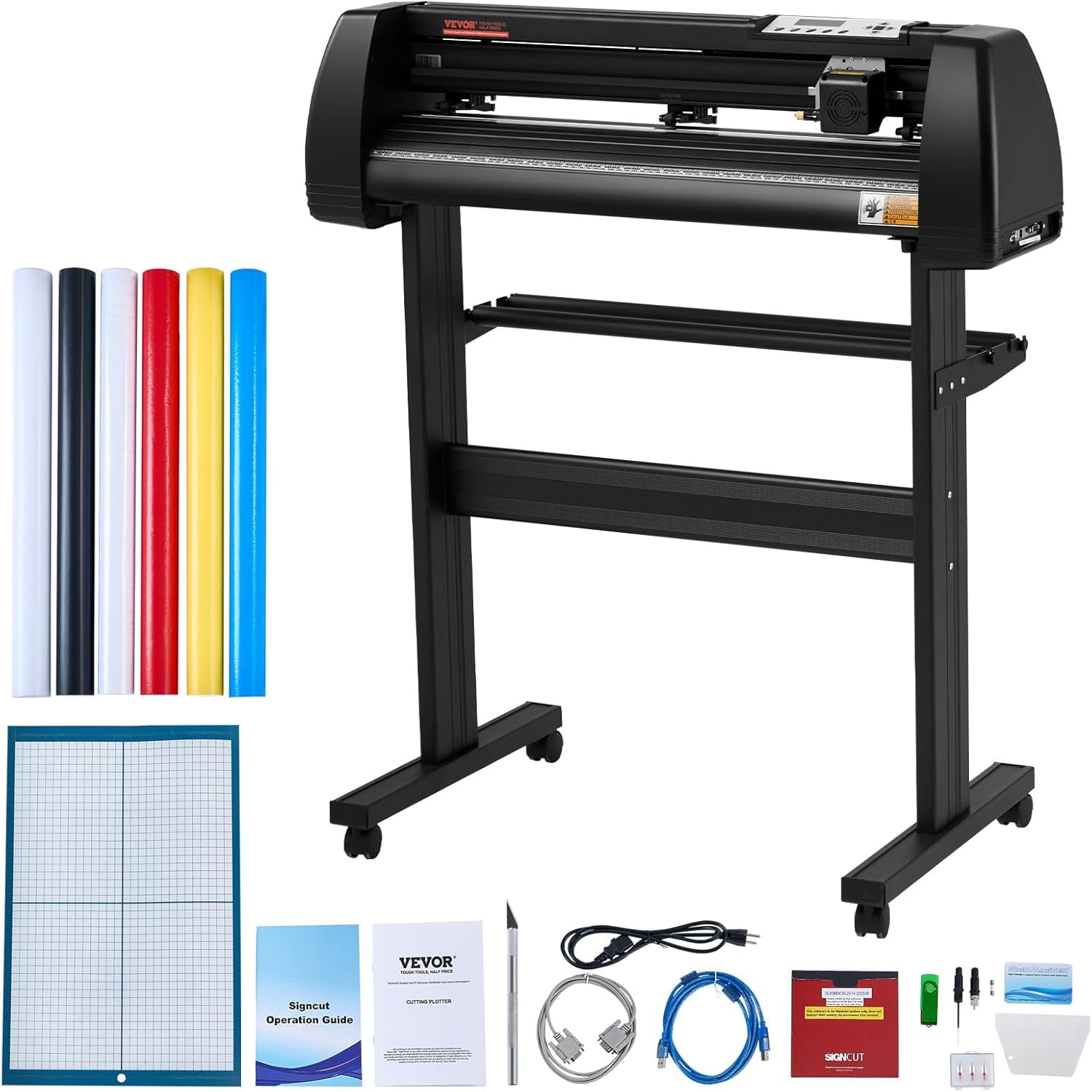 Vinyl Cutter 53 Inch Vinyl Cutter Machine Semi-Automatic DIY Vinyl ...
