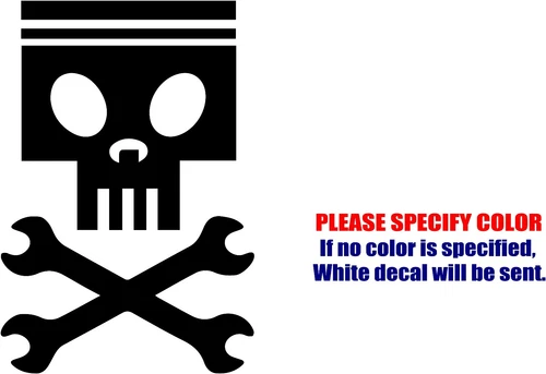 Vinyl Decal Sticker - Planes Dusty Skull Wrenches Car Truck Bumper Jdm ...