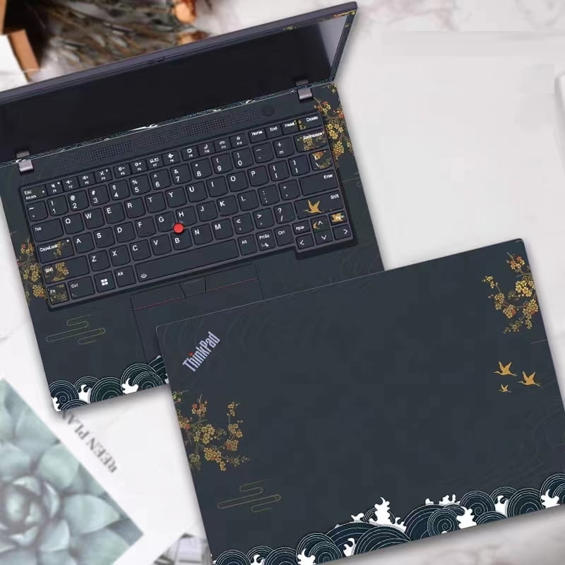 Vinyl Decal Sticker Skin for Lenovo Thinkpad T495 T490 T490S T480 T480S ...