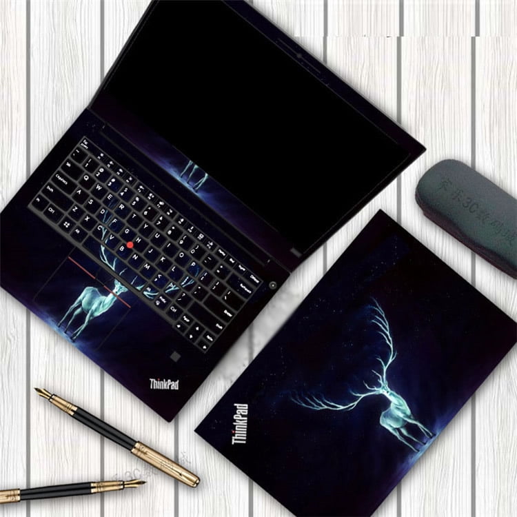 Vinyl Decal Sticker Skin for Lenovo Thinkpad T495 T490 T490S T480 T480S ...