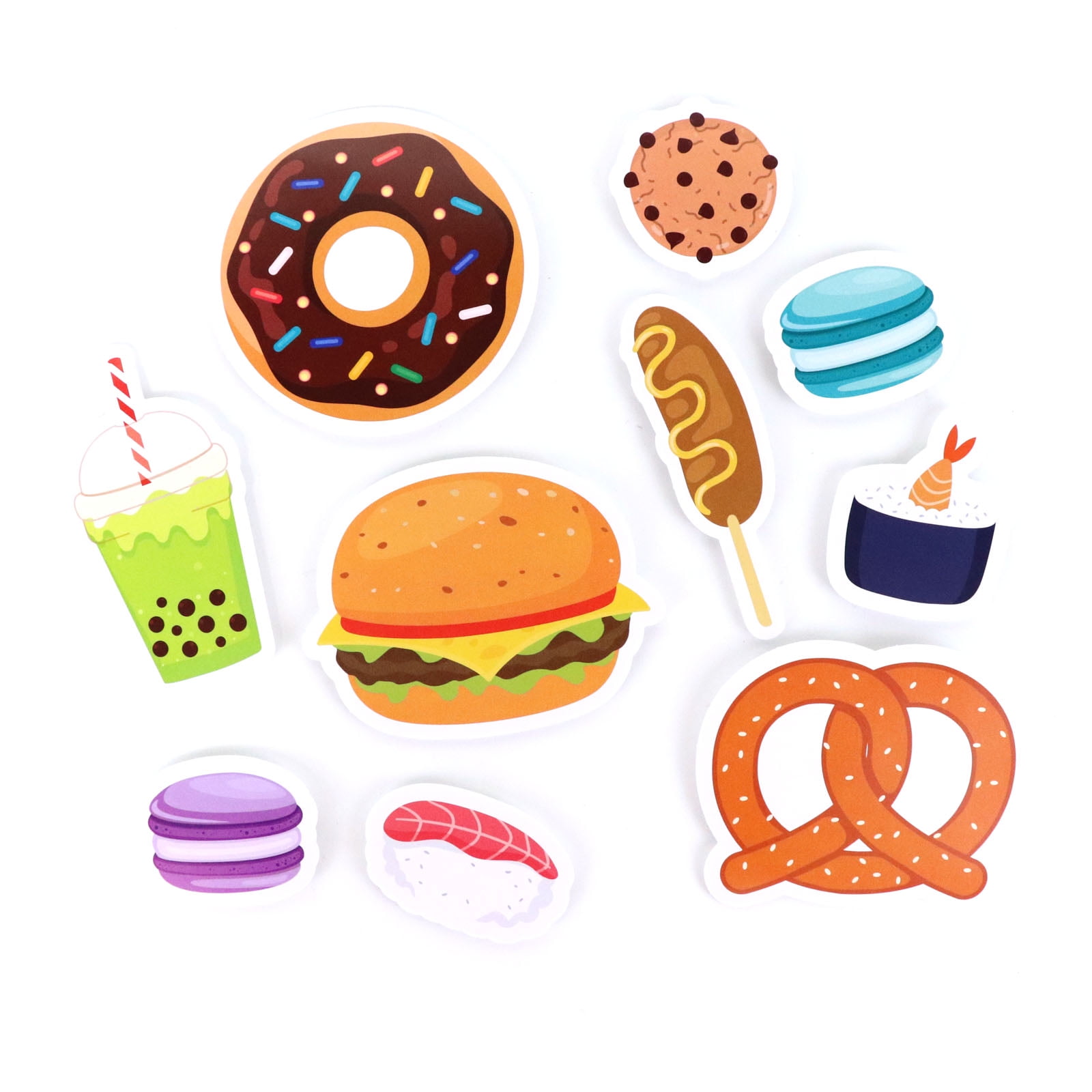 Vinyl Diecut Food Sticker Set by Recollections - Waterproof Stickers ...
