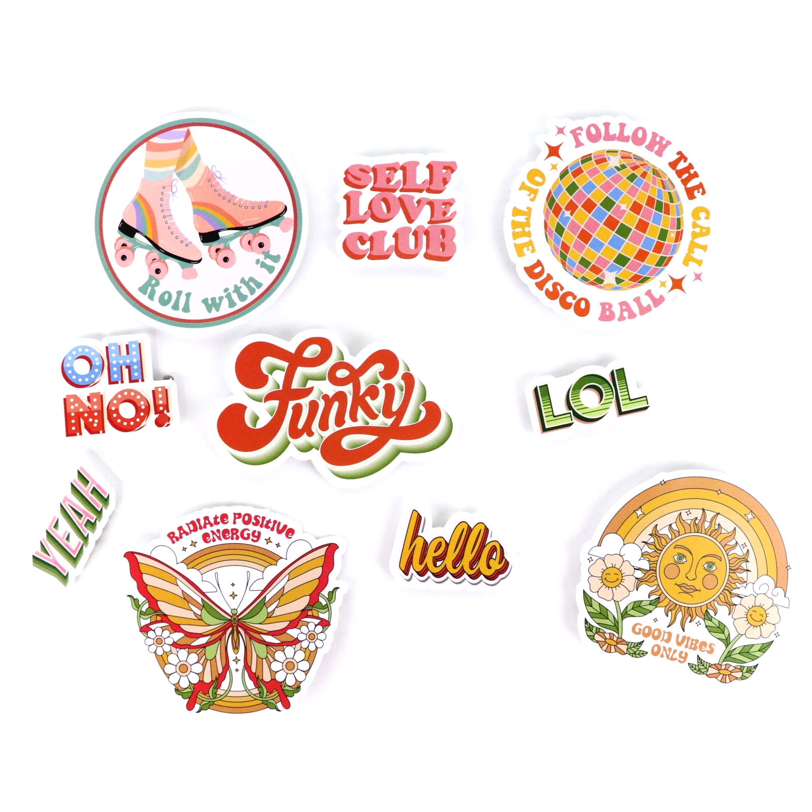 Vinyl Diecut Sayings & Phrases Sticker Set by Recollections ...