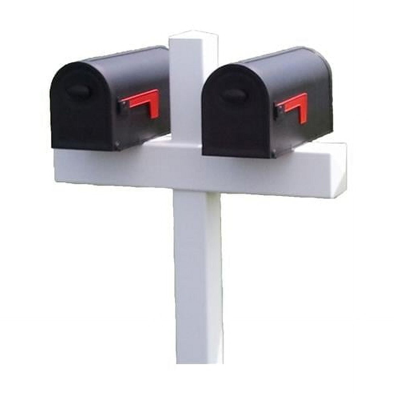 Vinyl-Double Mailbox Post - Walmart.com