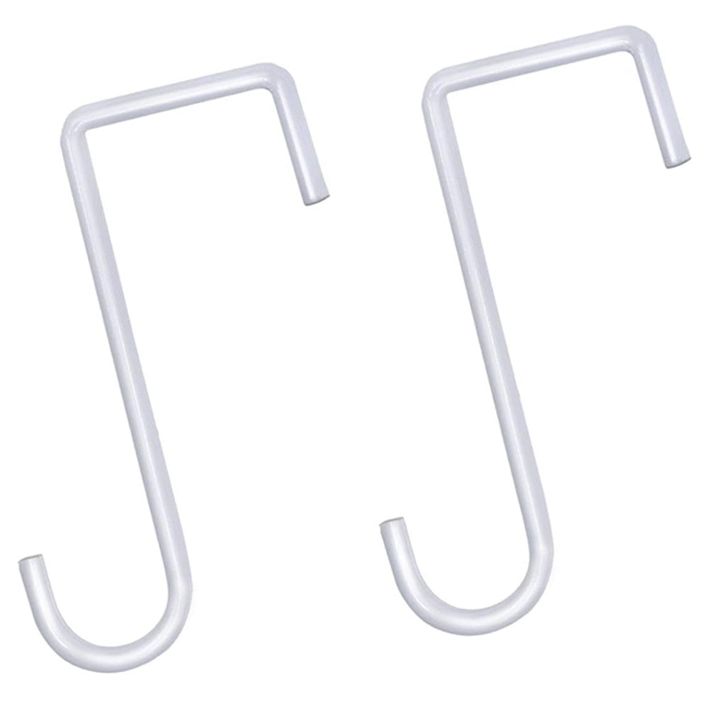 Vinyl Fence Hooks Patio Hooks White Powder Coated Steel Hangers fits ...