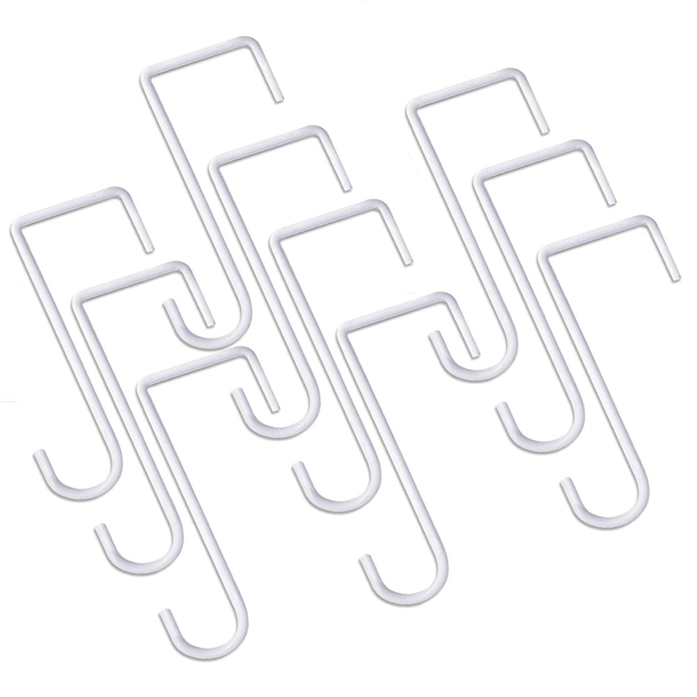 Vinyl Fence Hooks Patio Hooks White Powder Coated Steel Hangers fits ...