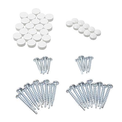 Vinyl Fence Railing Deluxe Bracket Kit- 2 Sets | Vinyl Fence Brackets ...