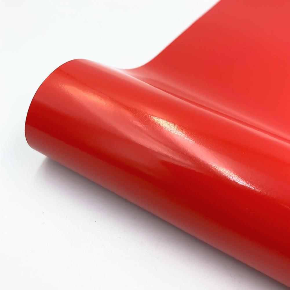 Vinyl Film Sign Vinyl Sticky Back Lettering Film Cup Decal Sticker Red ...