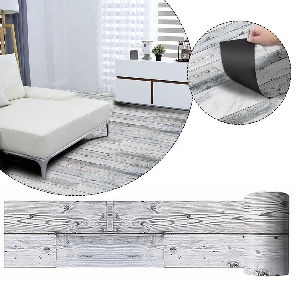 Vinyl Floor Wall Tiles Sticker Self-Adhesive Floor Sticky Non-Slip ...