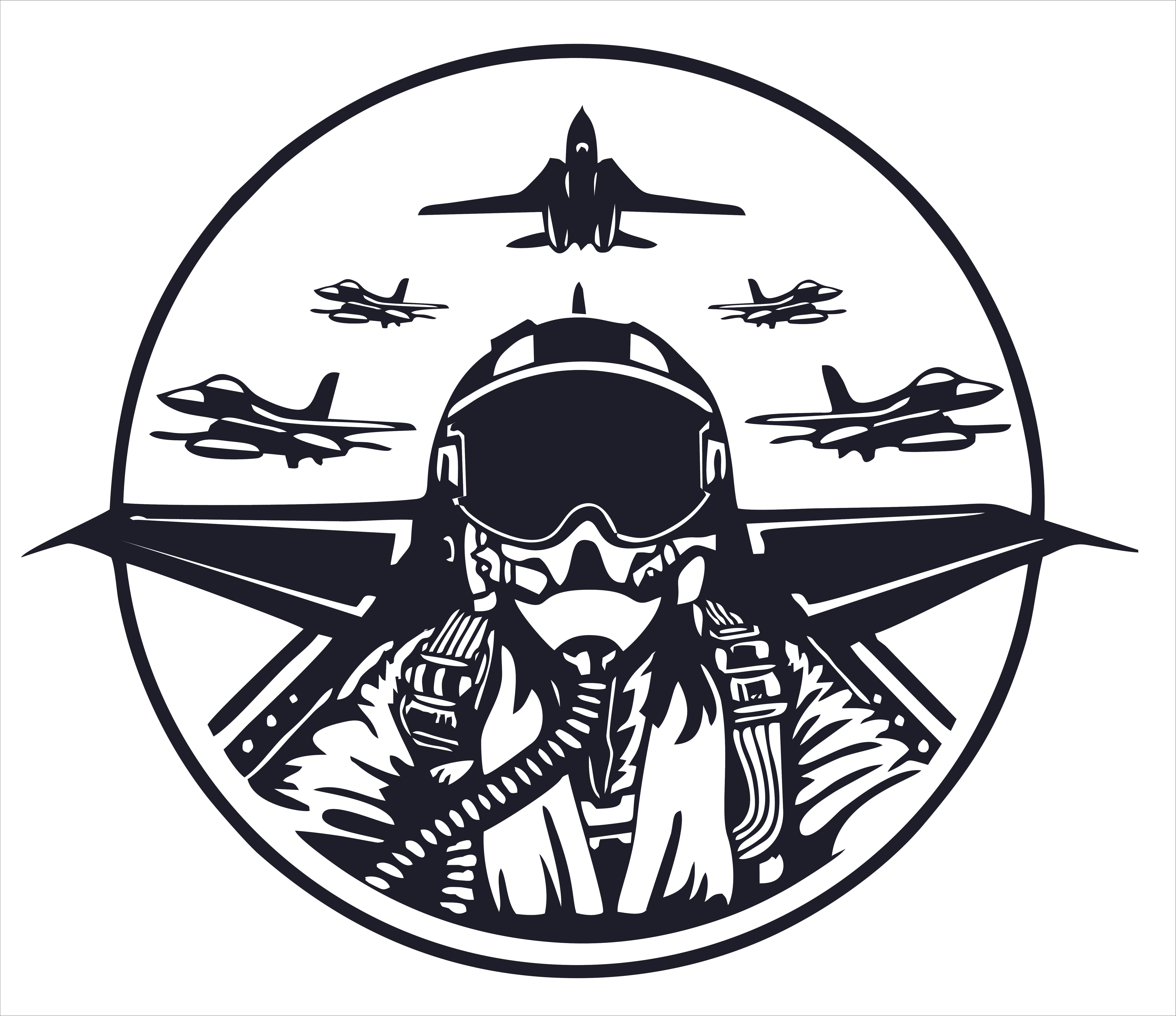 Vinyl Home Art Top gun Movie Decor Design Adhesive Wall Art Decal ...