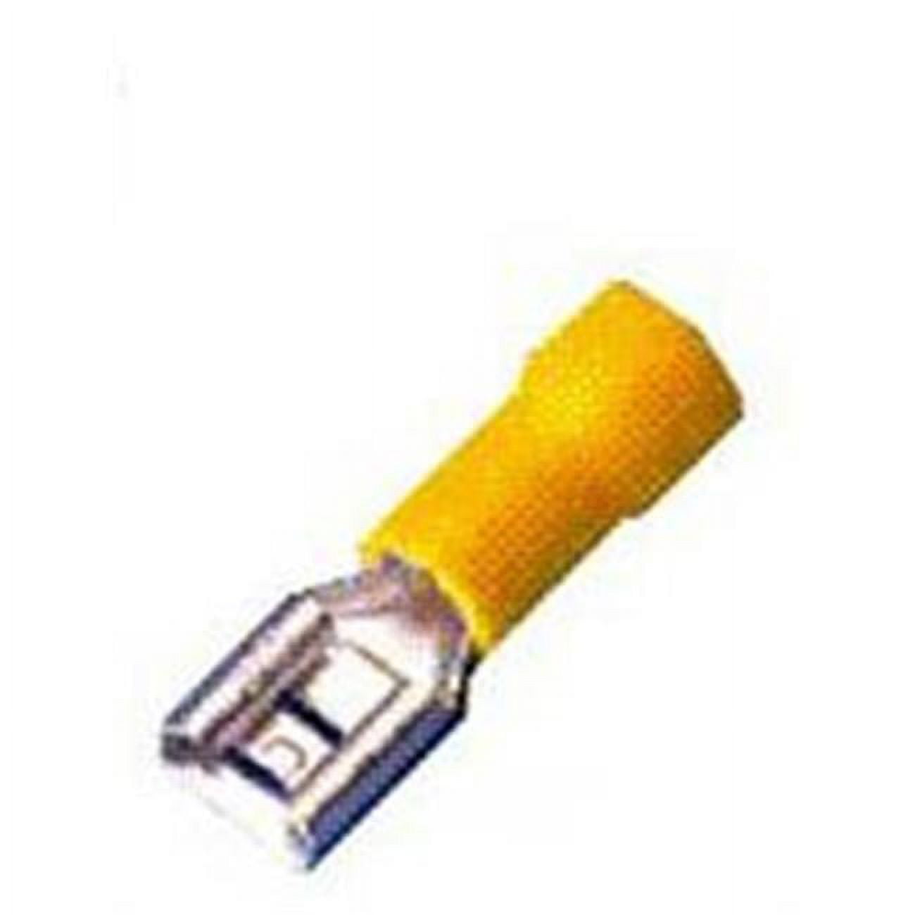 Vinyl Insulated Female Disconnects - 12-10 Wire,.03 2 X.110 Tab, Pack ...