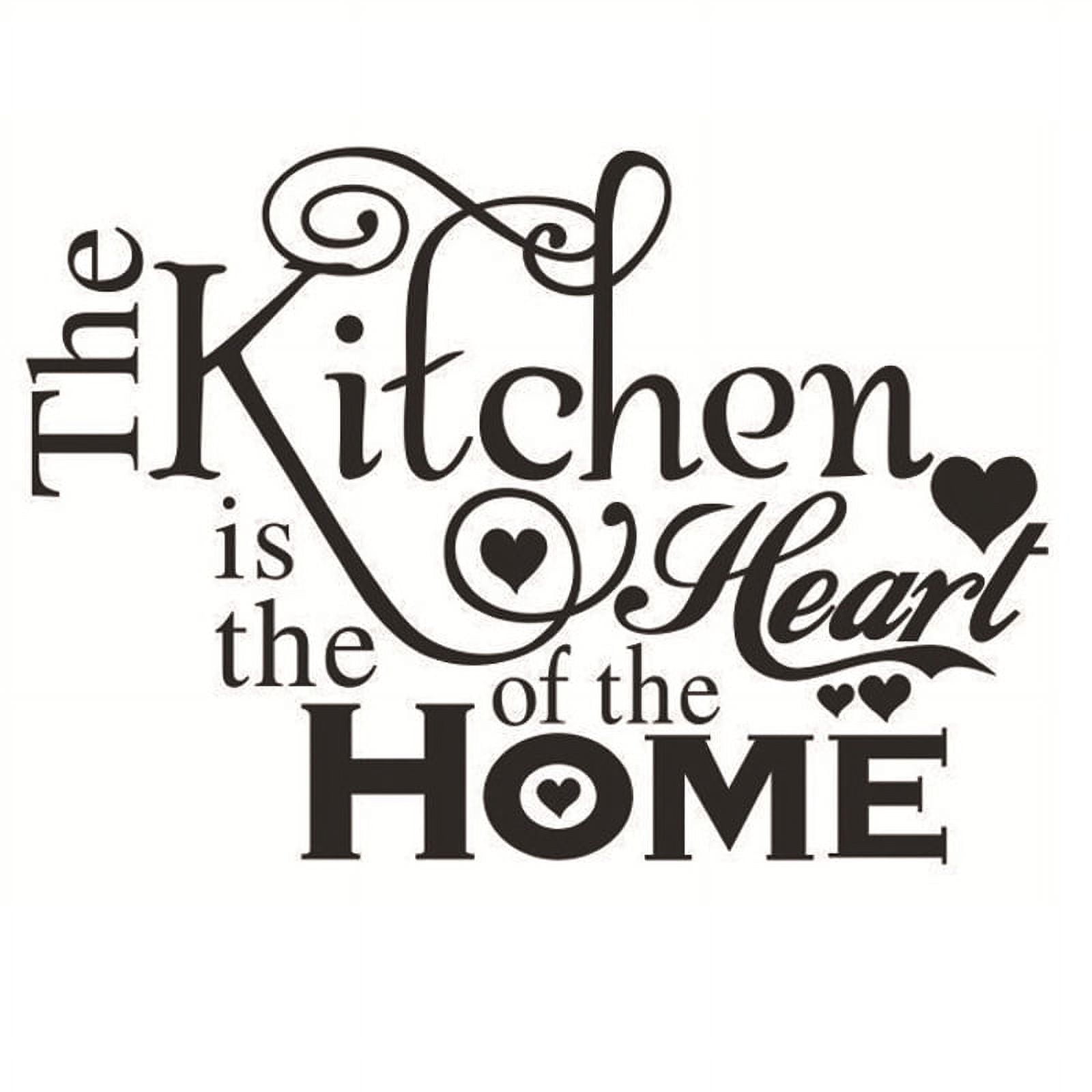 Vinyl Kitchen Rules Room Decor Art Quote Wall Decal Stickers Removable ...