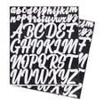 Vinyl Letter Stickers, 10 Sheets 1 Inch 2 Inch Capital Alphabet Sticker ...