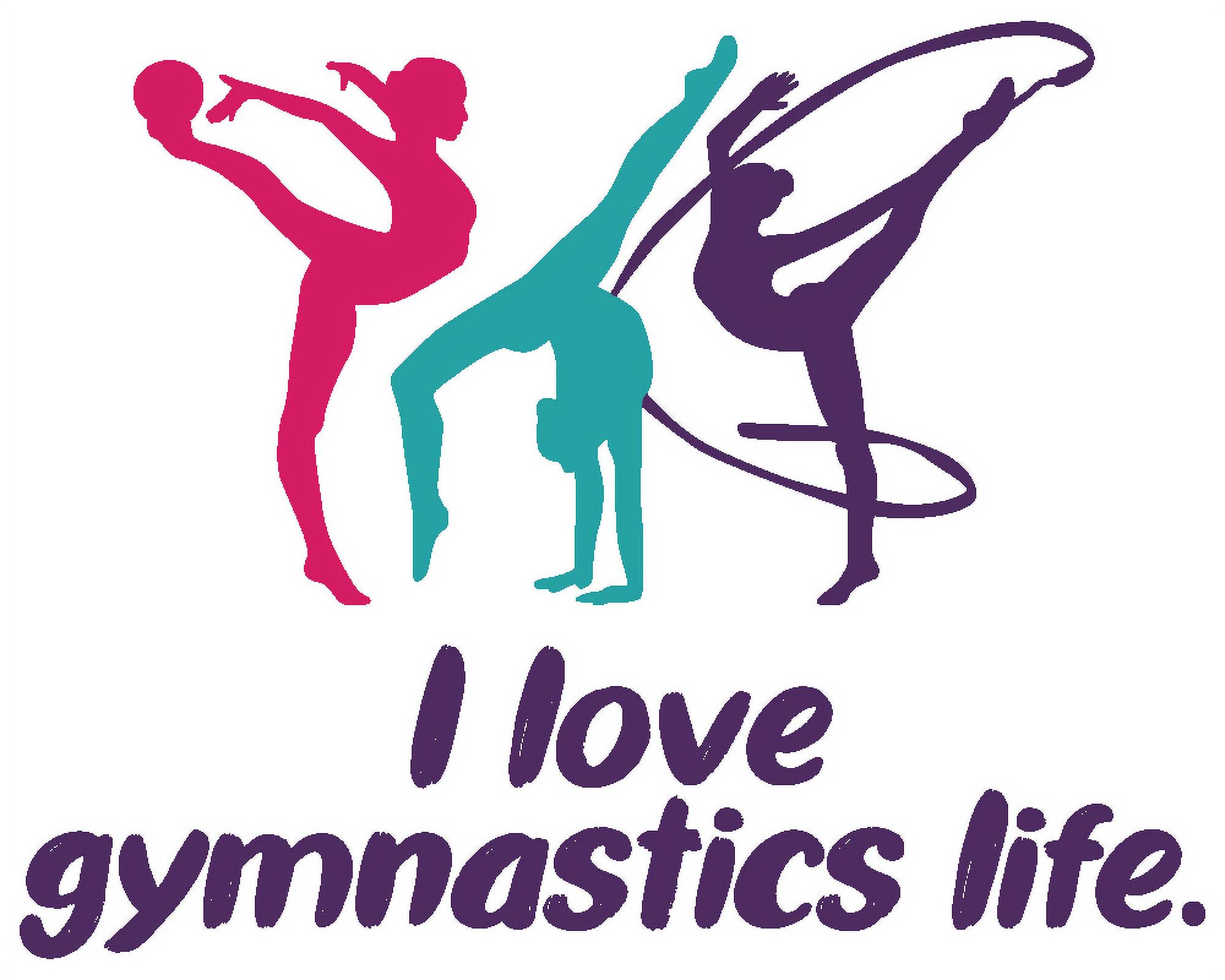 Vinyl Lettering Art Inspirational Gymnastics Quotes Decoration Home ...