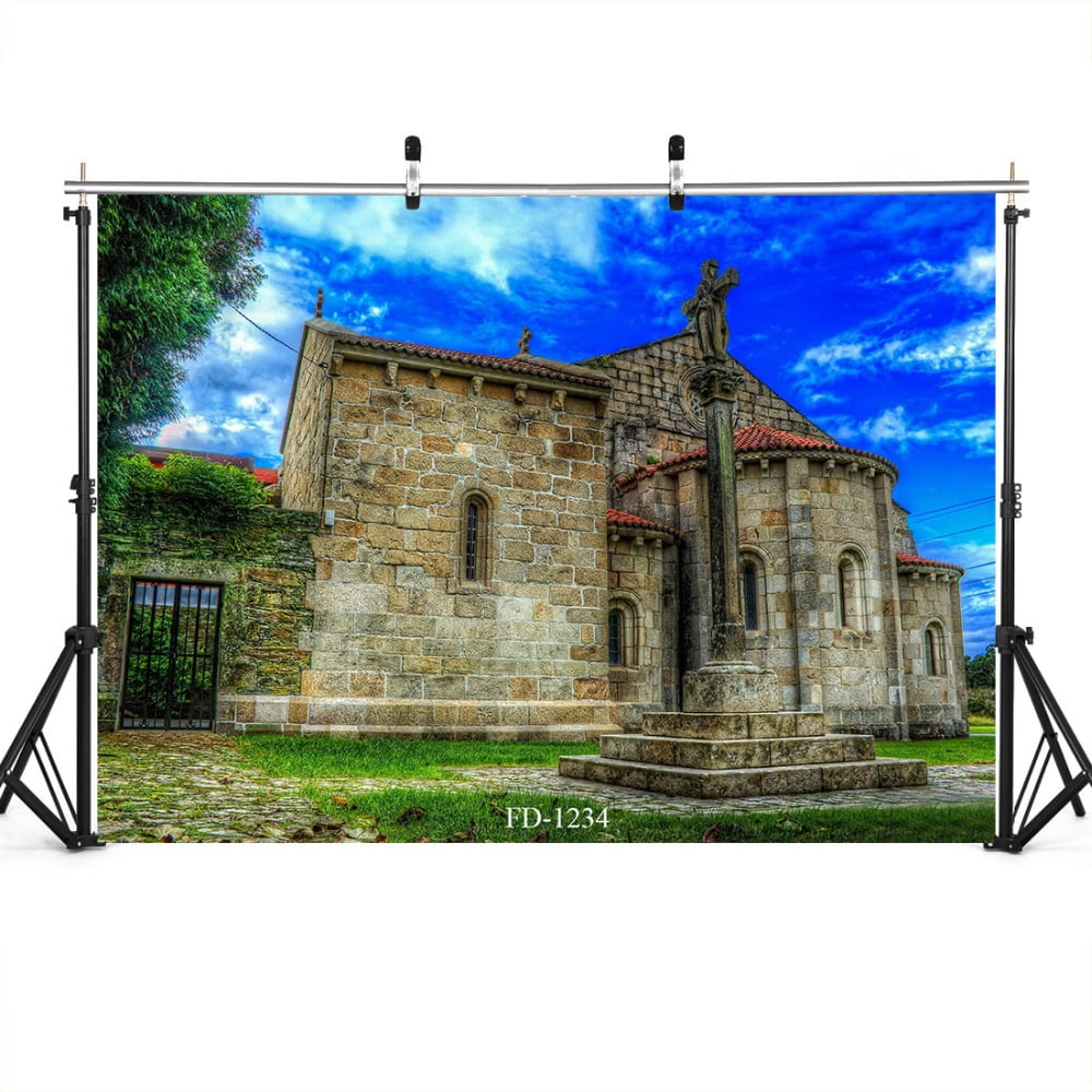 Vinyl Photography Backdrop Grunge House Photo Background for Photo ...