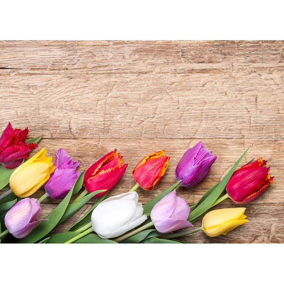 Vinyl Photography Backdrops Prop Flower Wall Wood Floor Wedding Theme ...