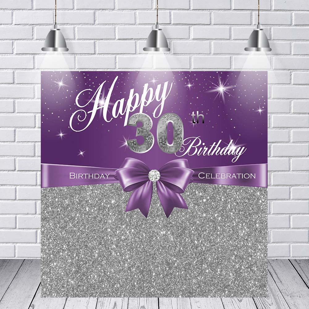 Vinyl Photography Background Adult Luxury Lady 30th Birthday Party r ...