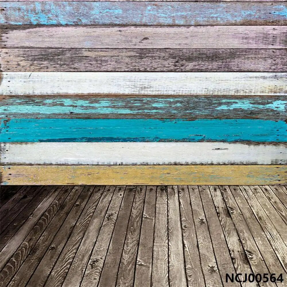 Vinyl Photography Backgrounds Wooden Board Floor Photophone Planks ...