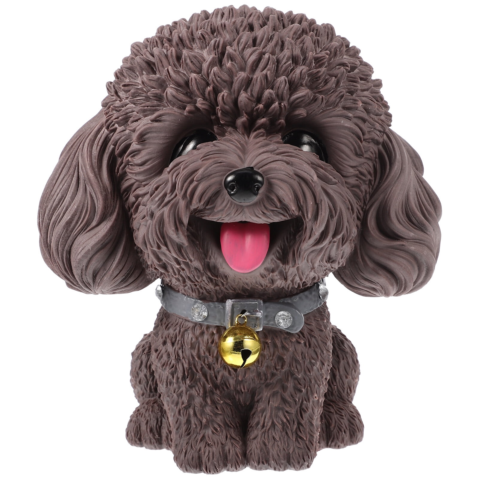 Vinyl Piggy Bank Unbreakable Cartoon Dog Shaped Coin Money Bank for ...