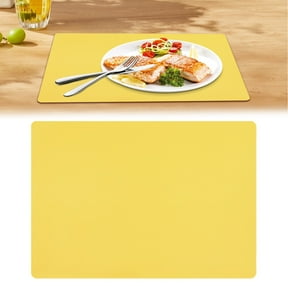 Set of 6 Placemats, Table Mats Indoor Placemats Washable PVC Non-Slip ...