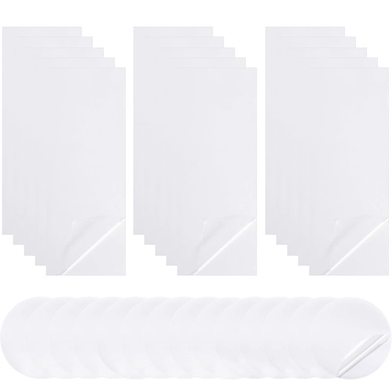 Vinyl Pool Patches Repair Kit - 30 Inflatable Liner Patch Kit Rectangular & Round Shapes Patch ...