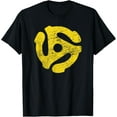 Vinyl Record 45 RPM Spindle Adapter T SHIRT T-Shirt - Walmart.com