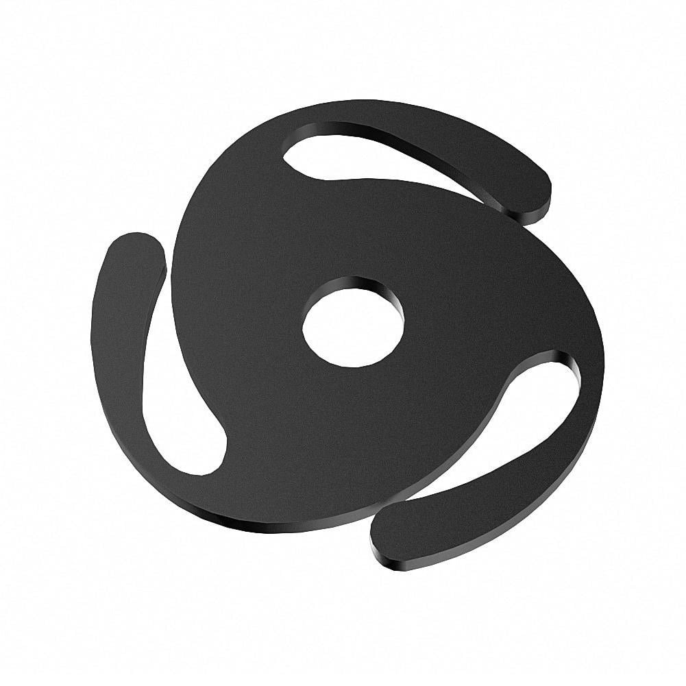 Vinyl Record Adapter LP Large Hole 45 RPM All Aluminum Disc Town ...