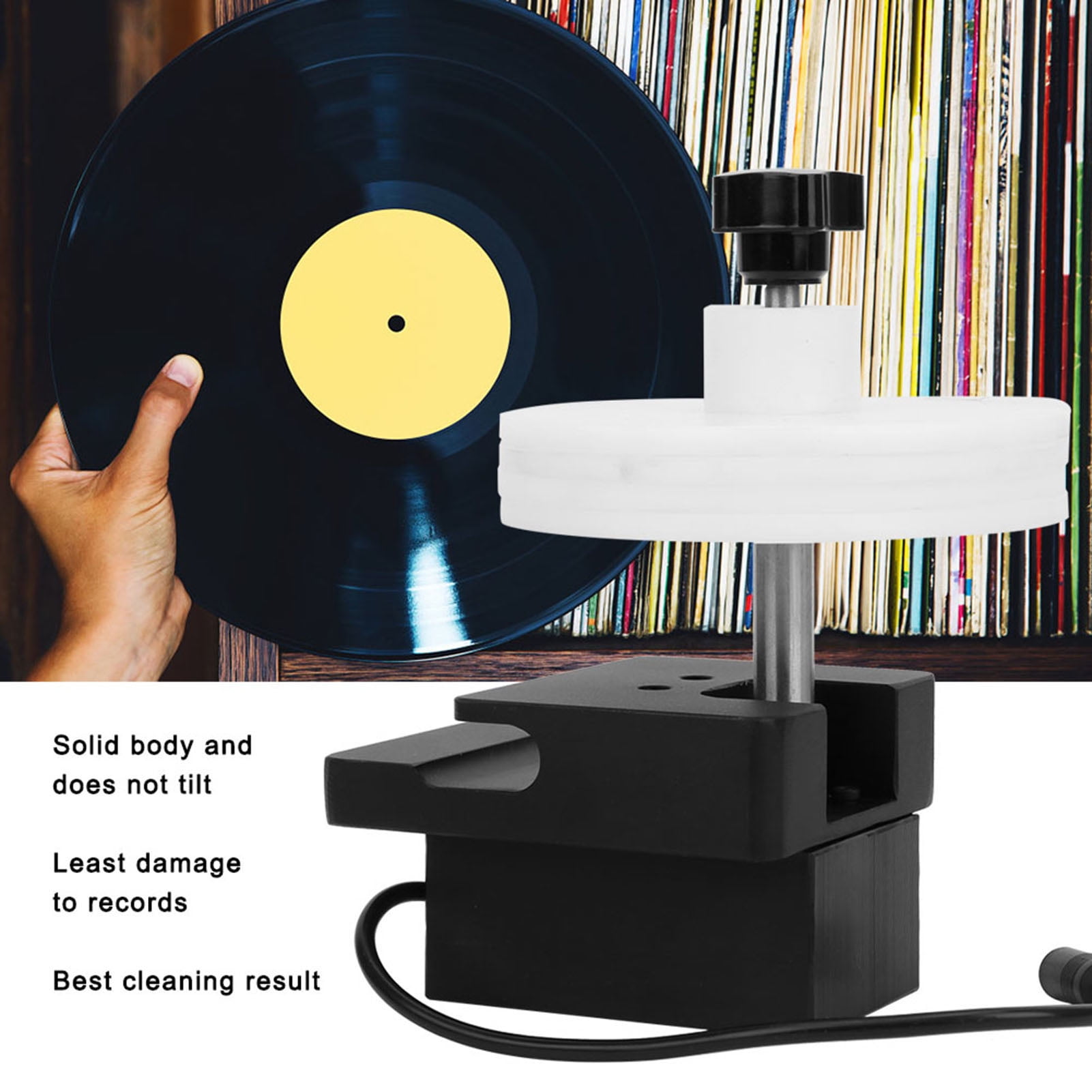 Vinyl Record Cleaner Rack for Ultrasonic Cleaning Machine - Walmart.com