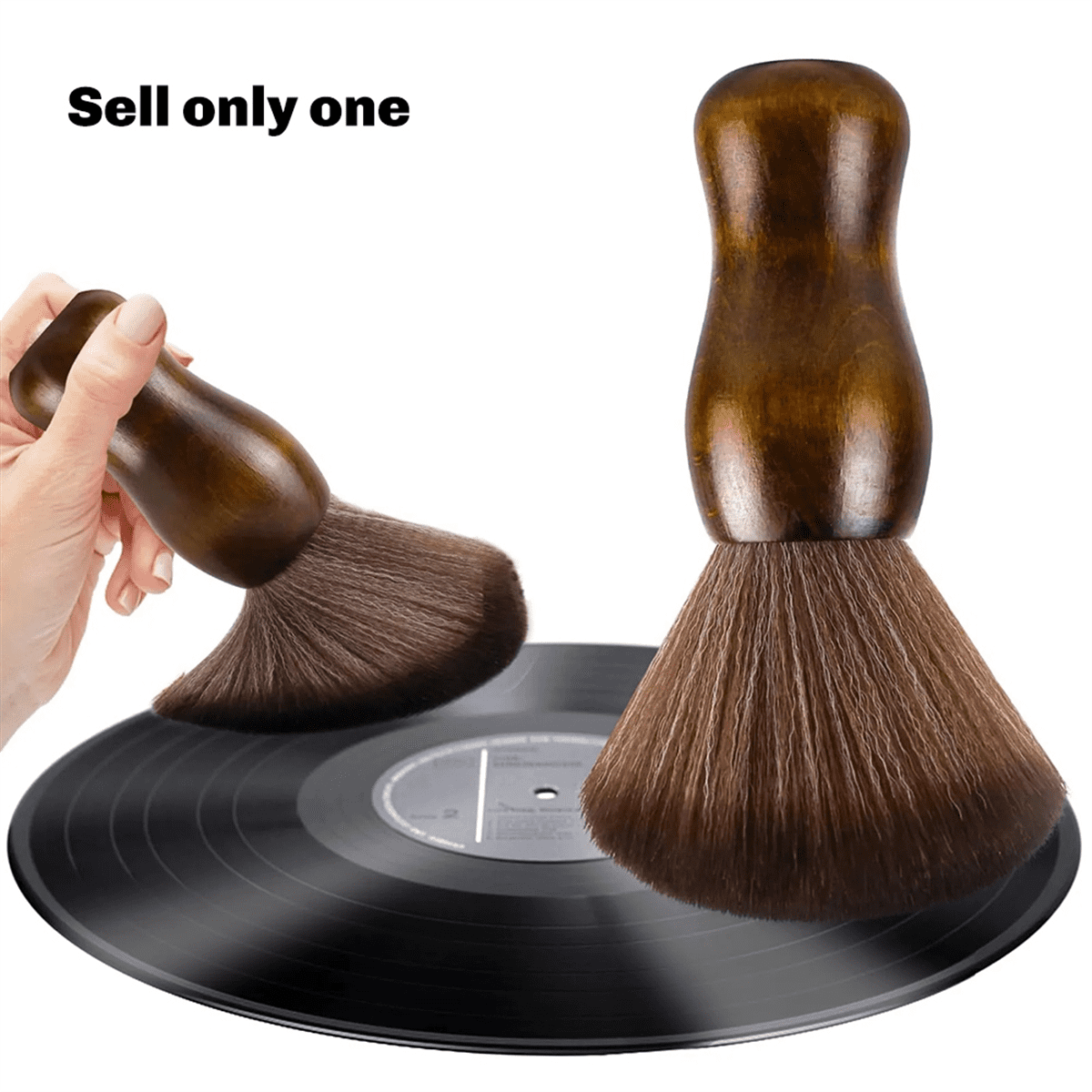 Vinyl Record Cleaning Brush Anti-Static Dust Record Cleaner for Vinyl ...