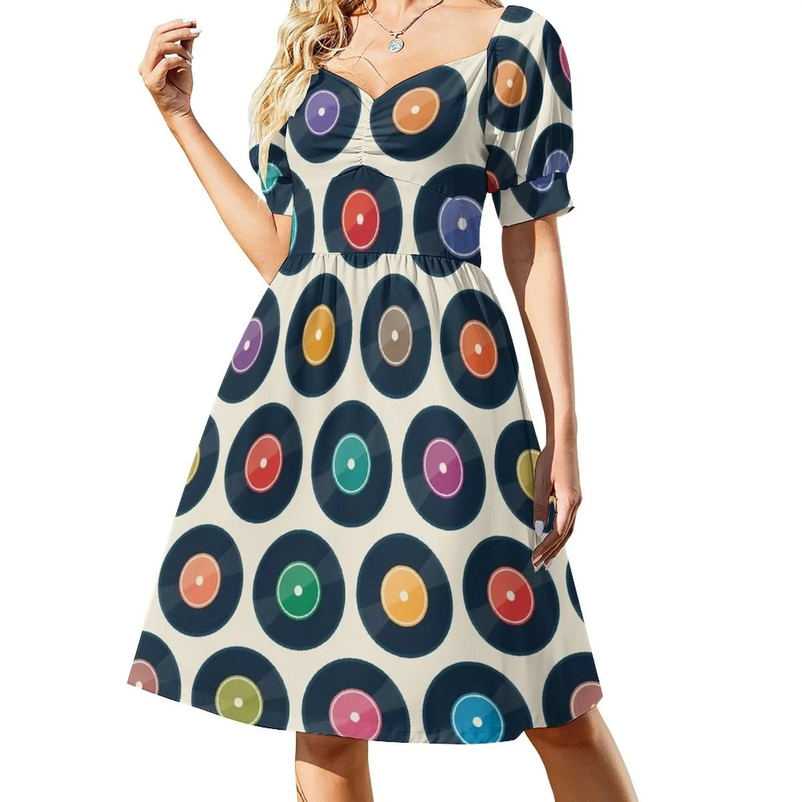 Vinyl Record Collection Dress evening dress ladies Cocktail of dresses ...