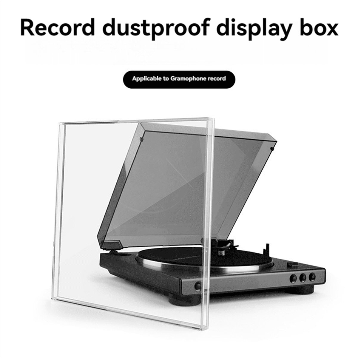 Vinyl Record Display Case Acrylic Wall Mount Holder for 12-Inch Vinyl ...