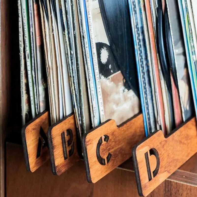 Vinyl Record Dividers,Record Dividers,Alphabetical Vinyl Record Storage ...