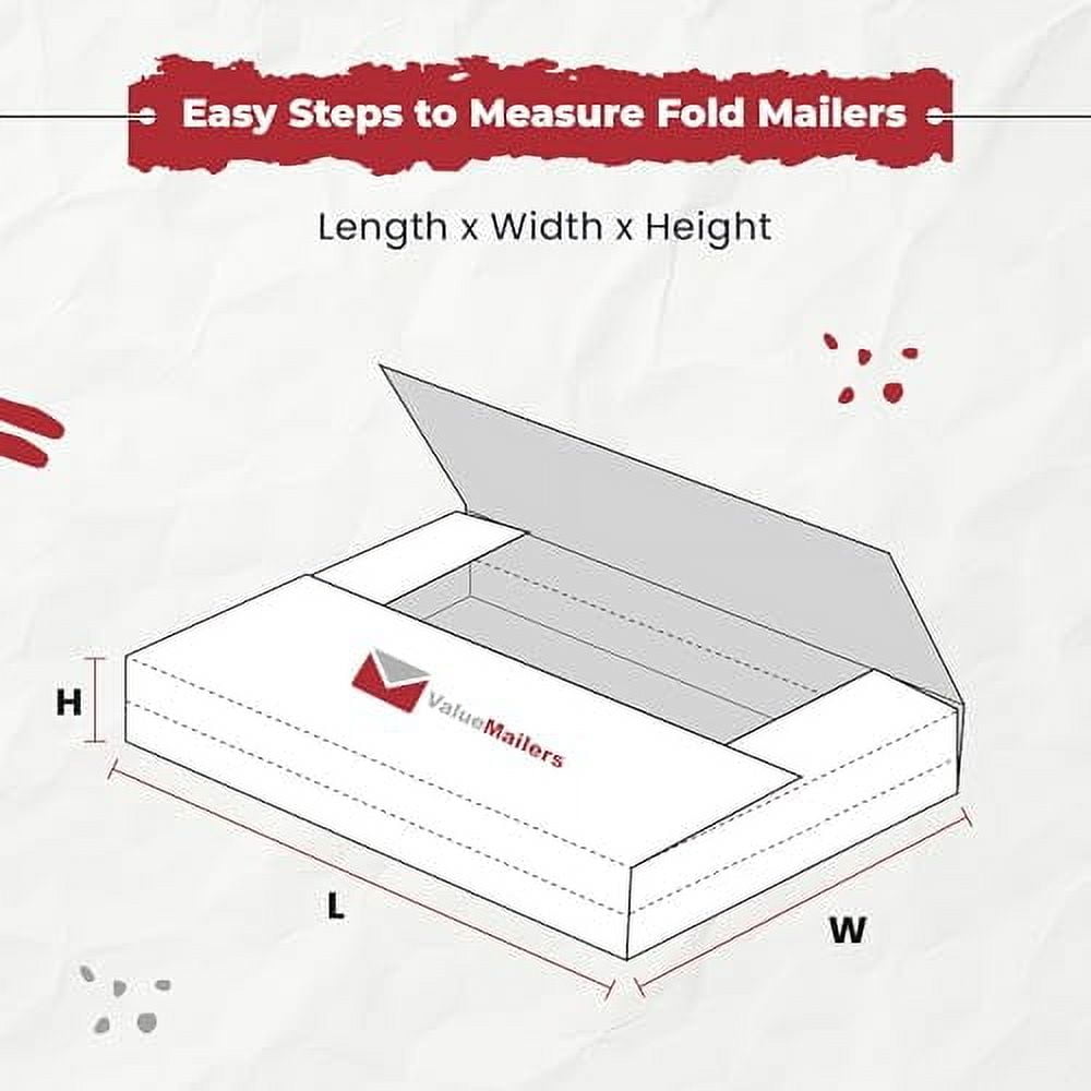 Vinyl Record Mailers (50) White Holds 1-4 - 12" Record LP Cardboard ...