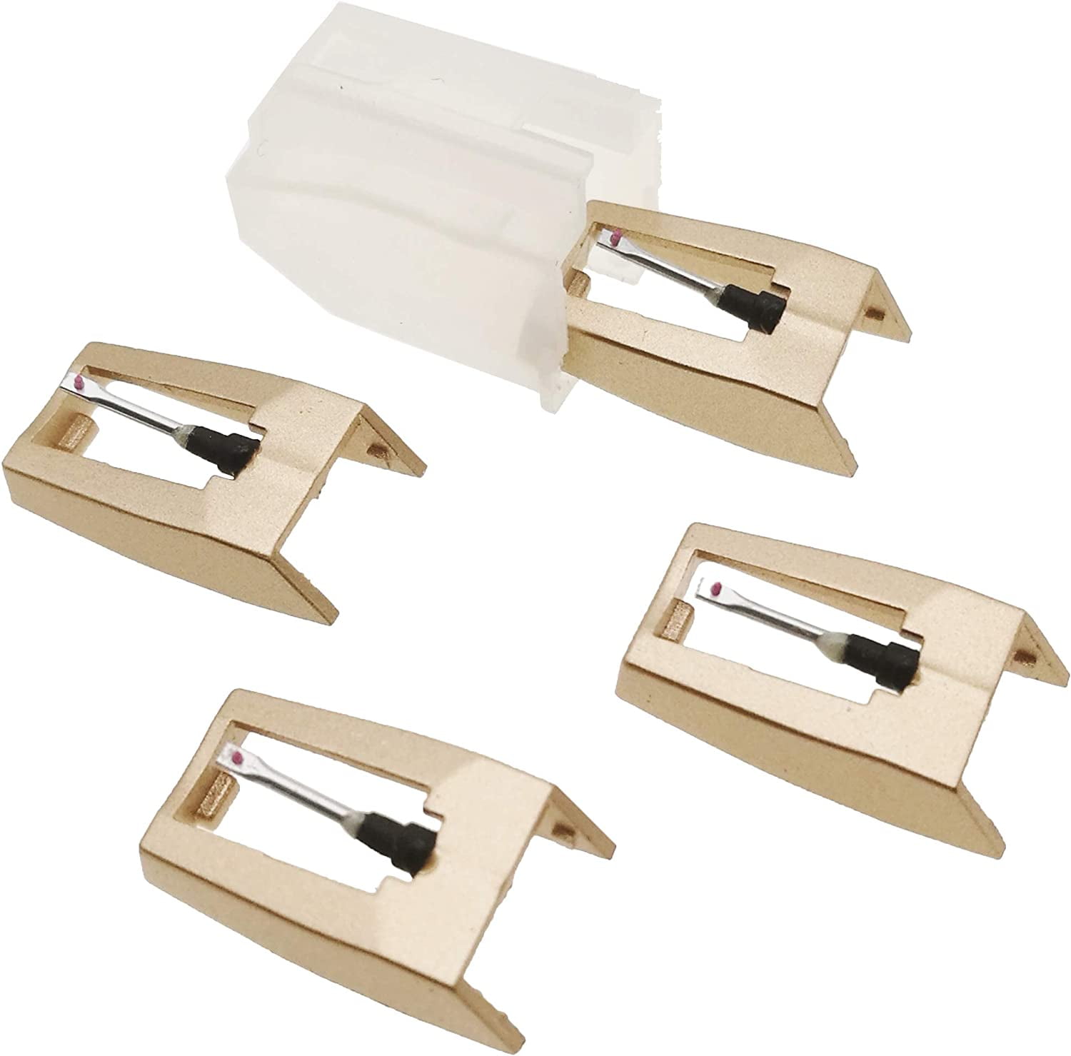 Vinyl Record Player Needles -Upgraded Golden Record Needle Diamond ...