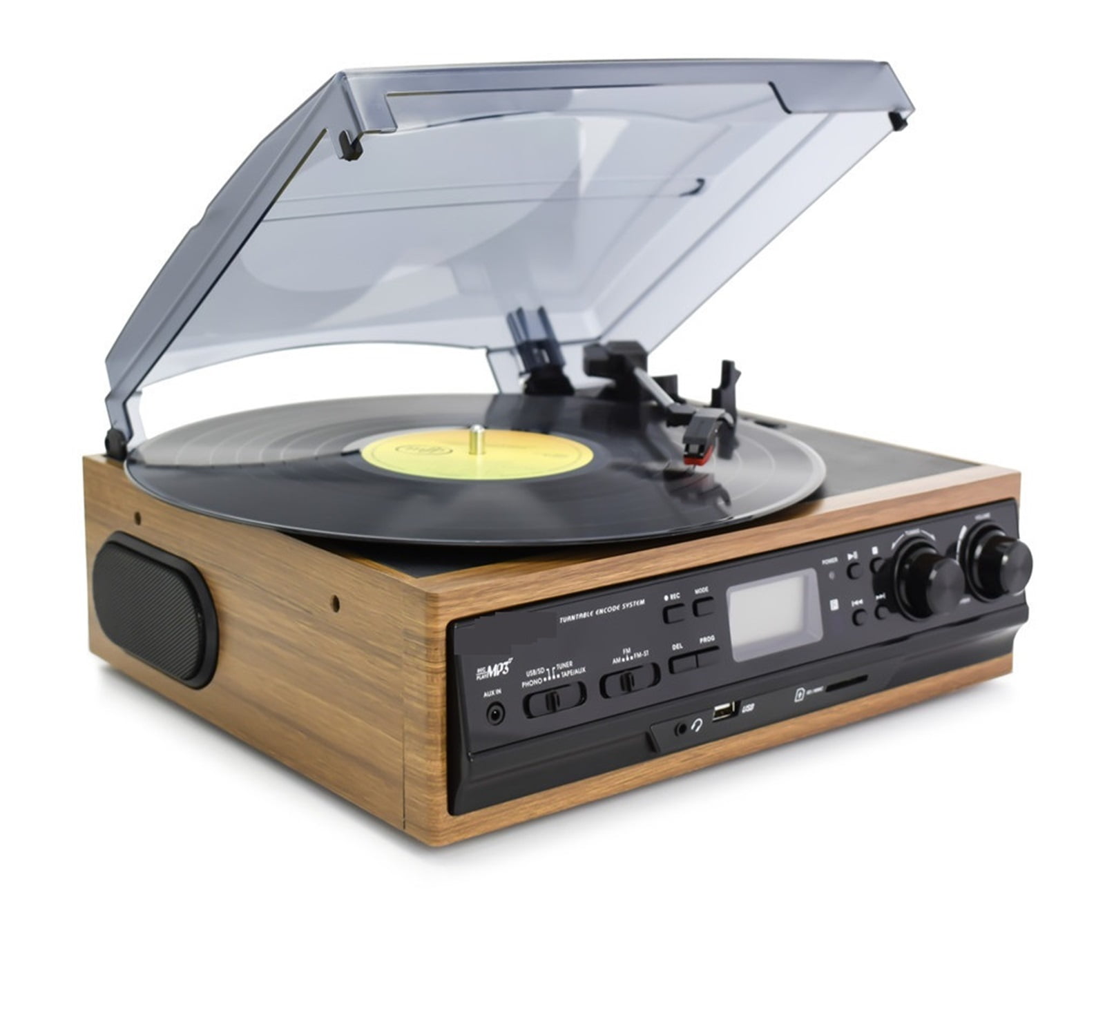 Vinyl Record Player Vintage 3-speed Turntable Vinyl Record Player Built ...