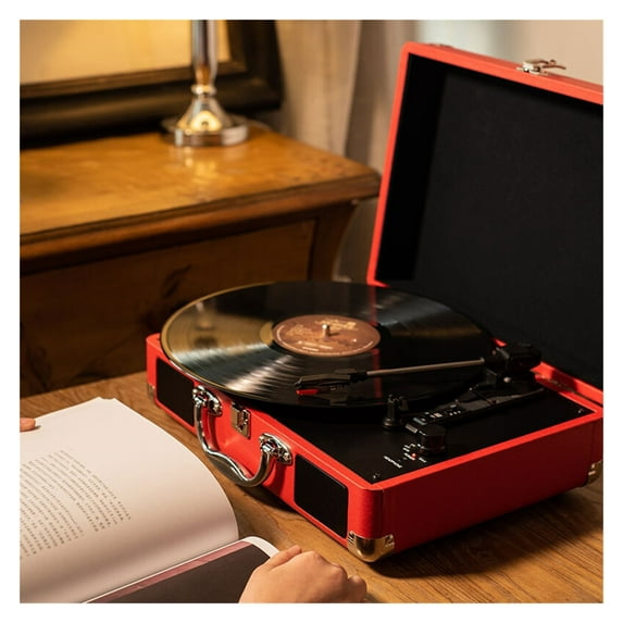 Vinyl Record Player Vintage Burn USB Turntable Vinyl Record Player ...