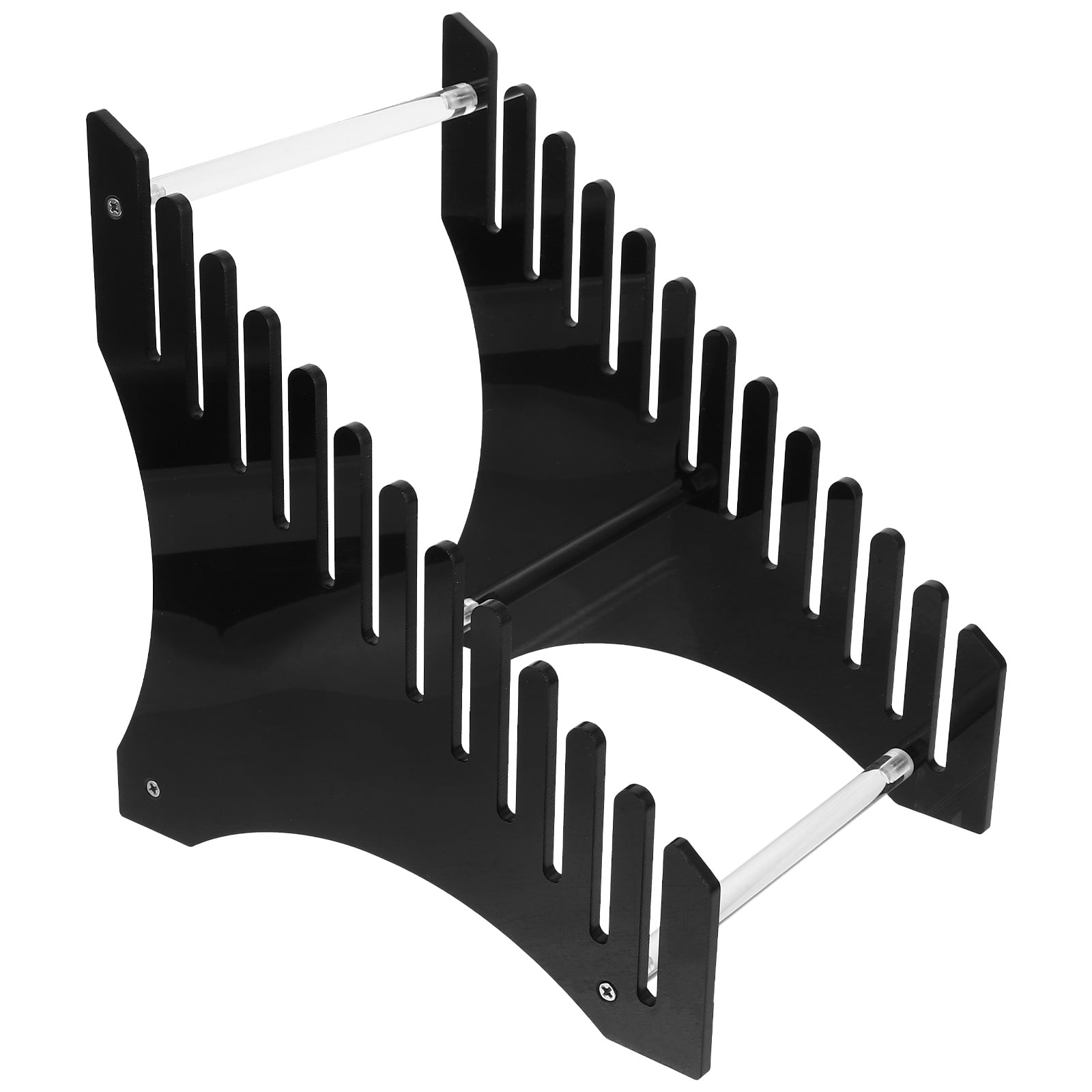 Vinyl Record Rack Display Shelves File Holder for Desk Multi-layer ...