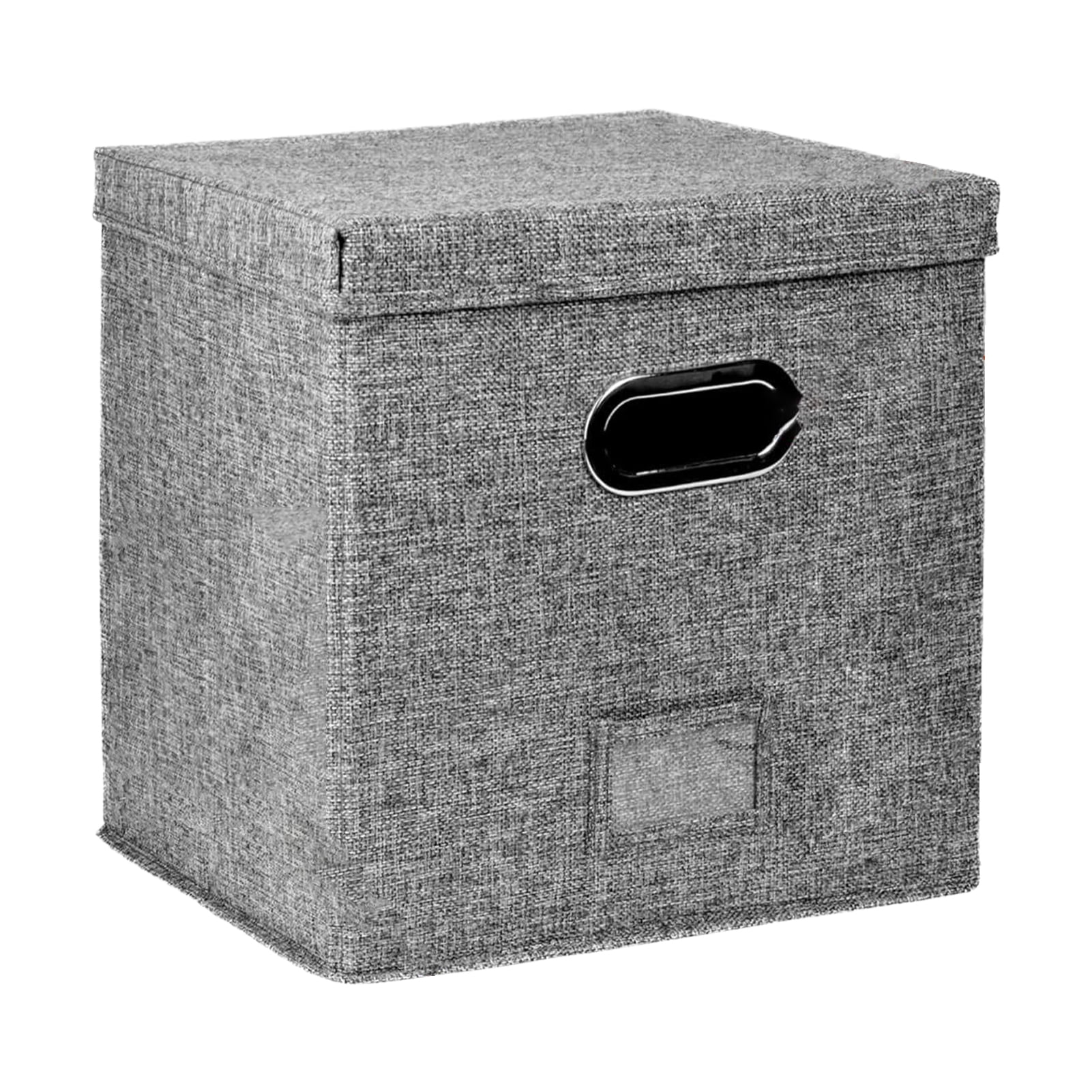 Vinyl Record Storage Box Holds 50 Plus 12 Inch Albums with Lid and ...