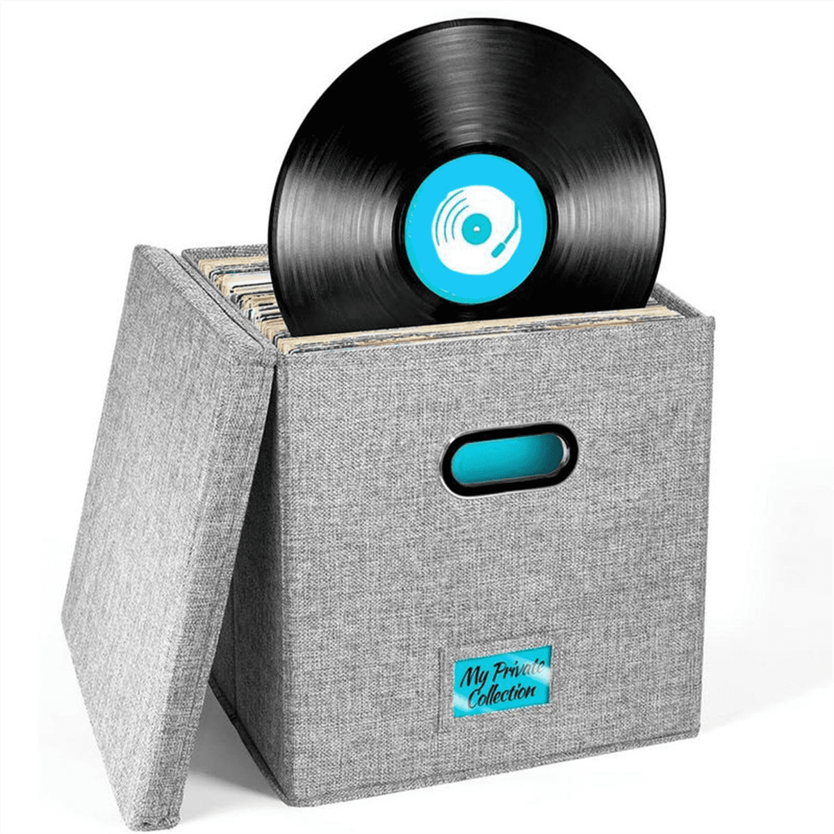 Vinyl Box Uniclife - Collapsible LP Organizer Holds 120 Records ...